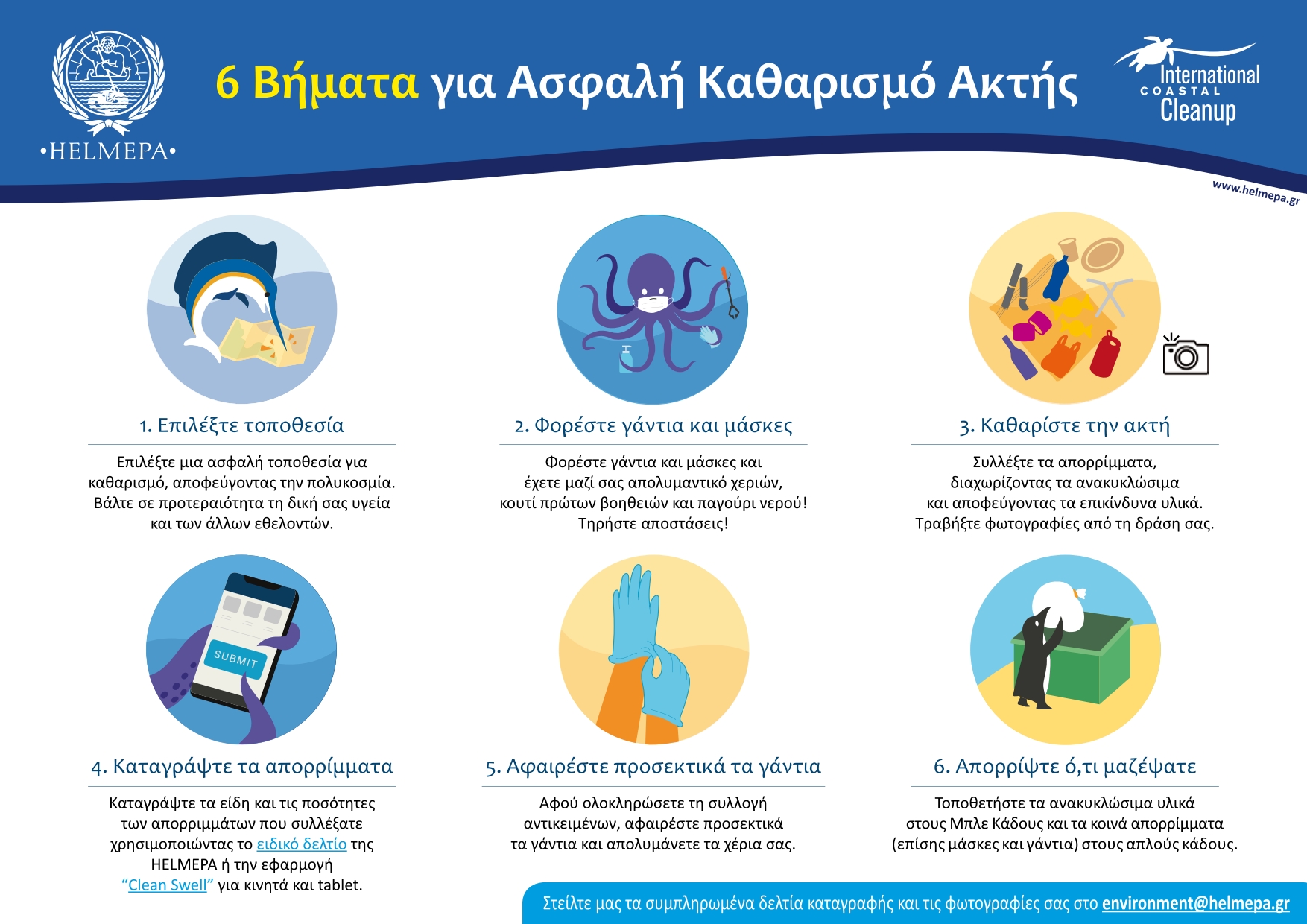 HELMEPA: Κι αυτό το φθινόπωρο ο καθαρισμός ακτών, αλλά με ασφάλεια για τους εθελοντές και ...