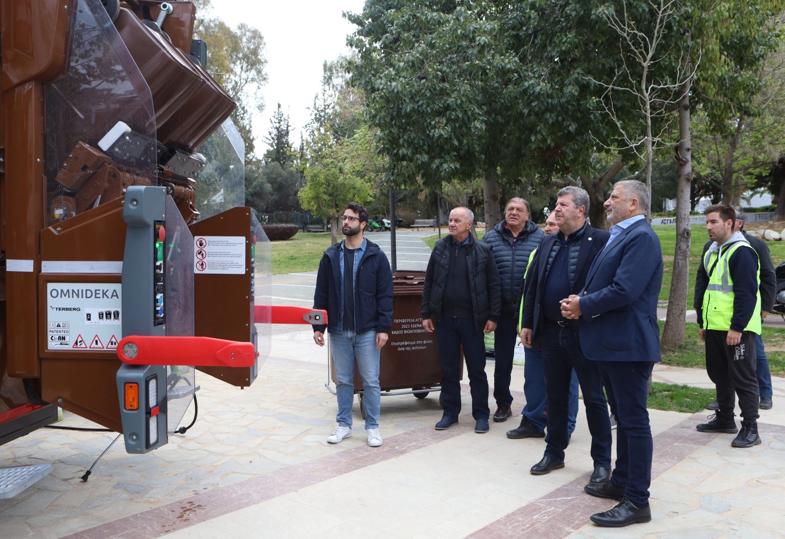 Εξοπλισμός βιοαποβλήτων στο Αιγάλεω - Ecotec
