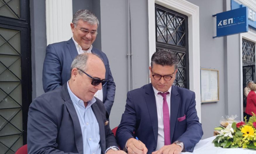 Υπογραφή σύμβασης για βιολογικό στη Βάρδα - Ecotec